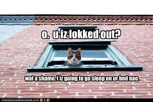 Blog Of Mojo!: The One Where I Got Locked Out