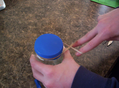 Almost Unschoolers: Homemade Barometer Part 1