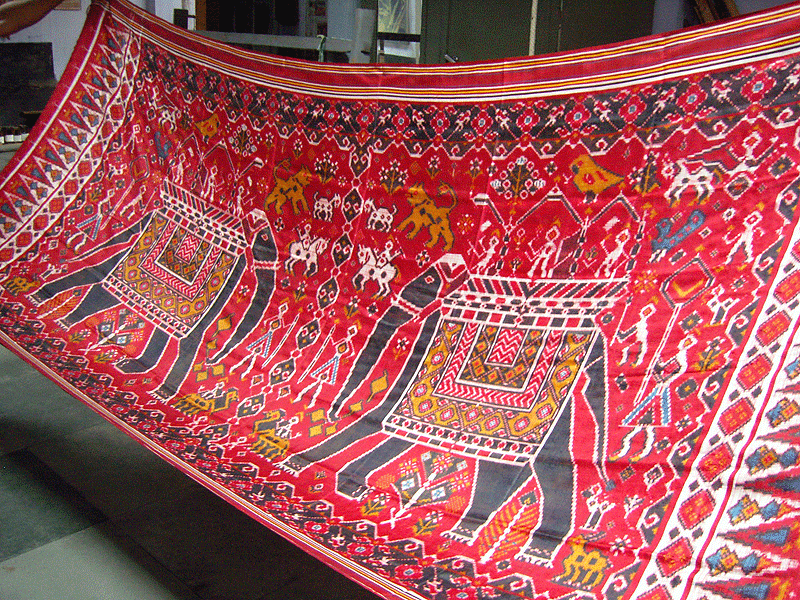 Saree Sari India: Patola Sarees of Patan Gujarat