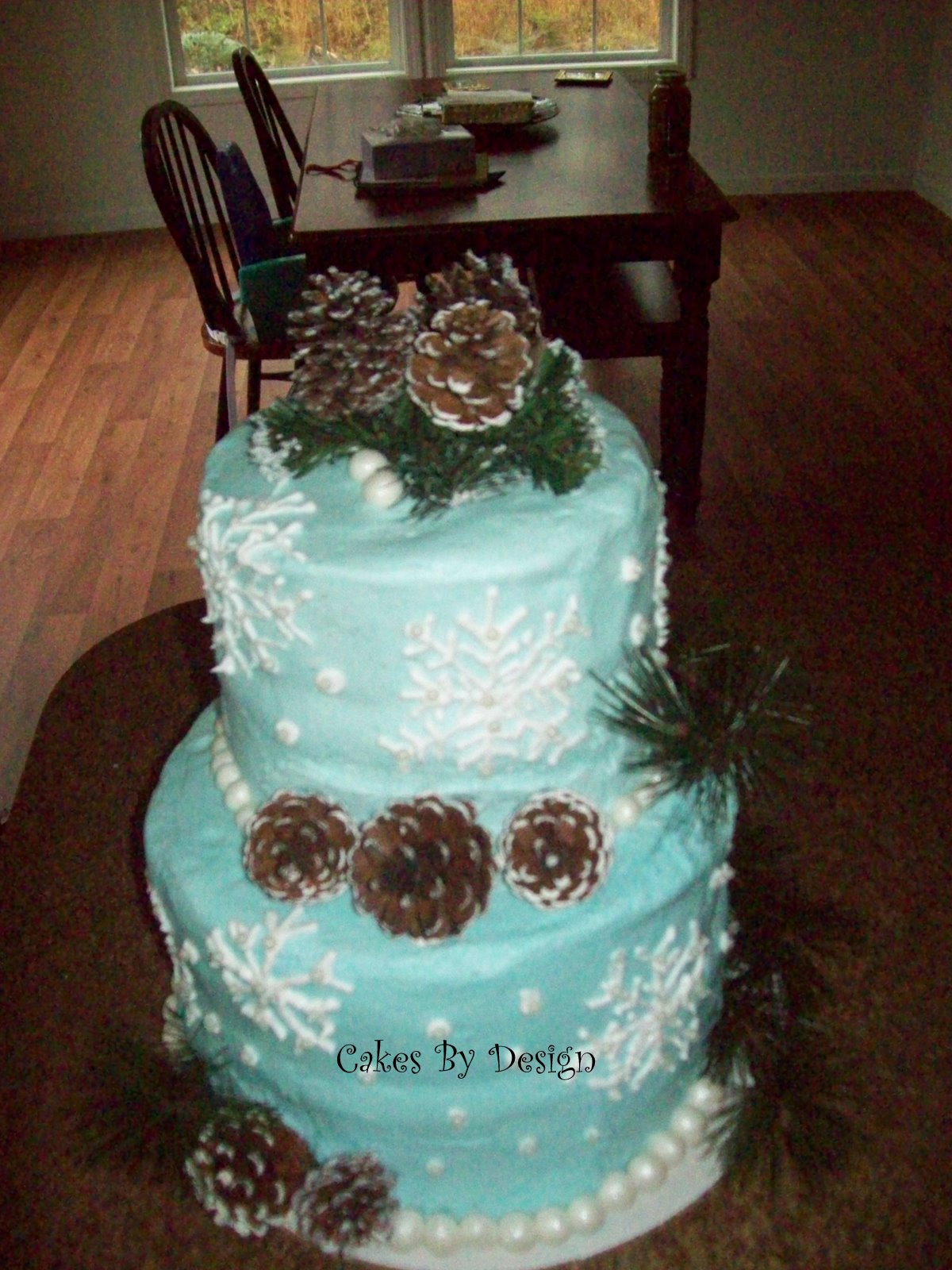 Cakes By Design: SnowFlake Cake