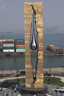 The C-Square: The Tear Drop Memorial at Bayonne Harbor