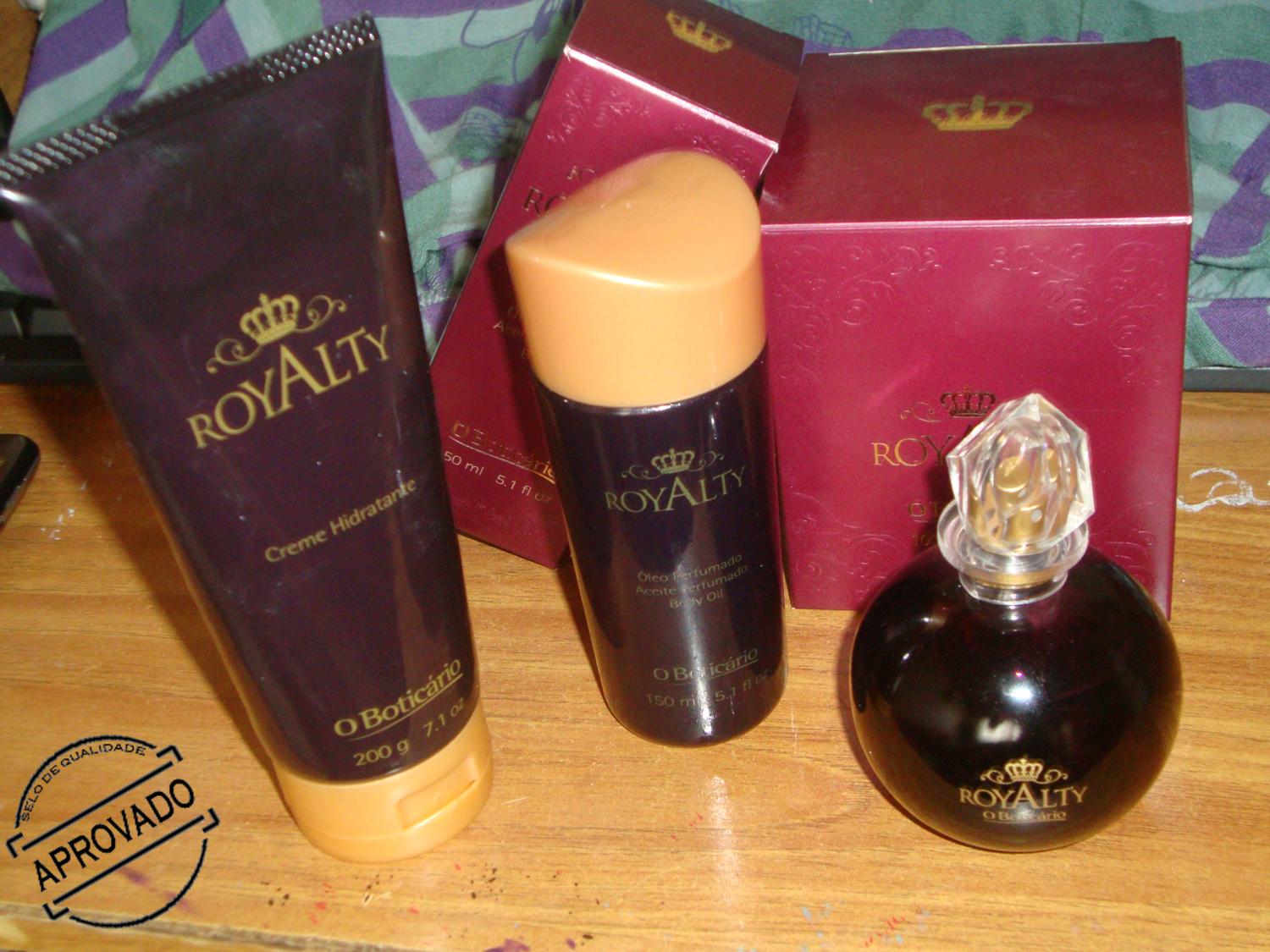 Comprei, Usei & Mostrei: Royalty O Boticário