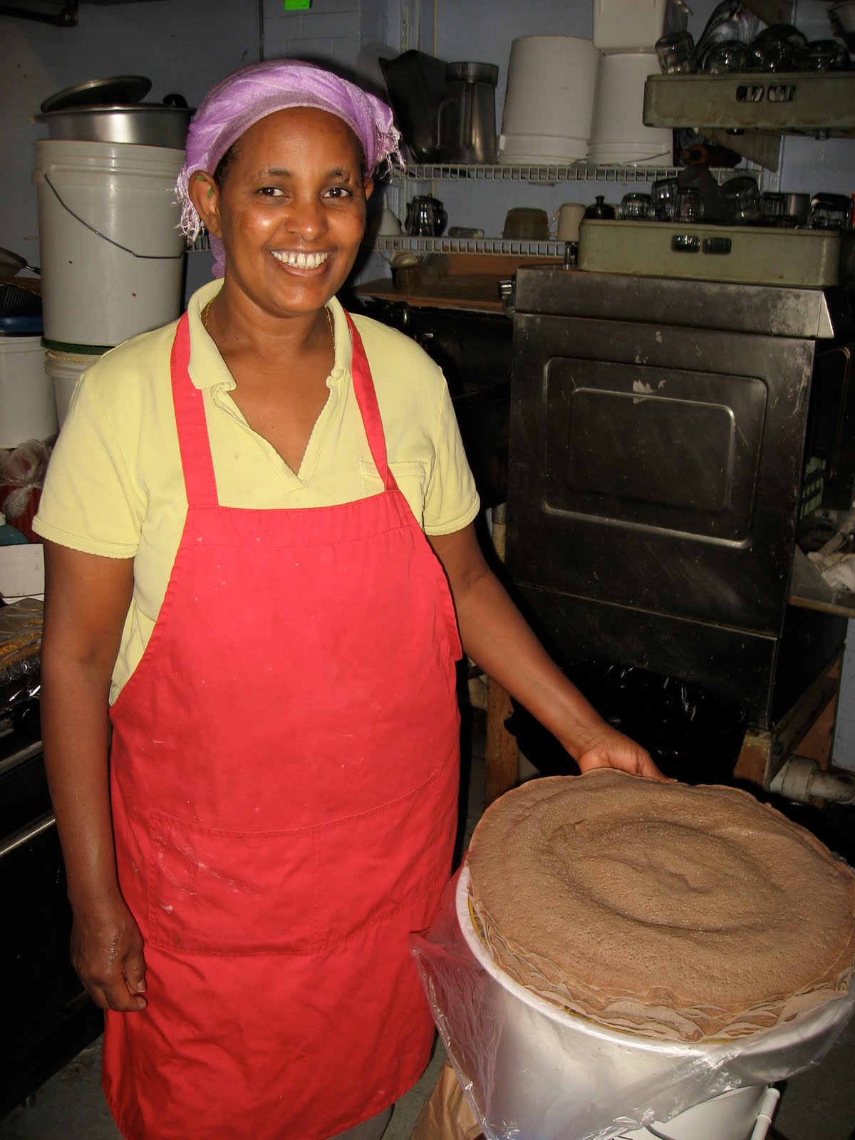 Immigrant Kitchens: Eritrean Injera with Spicy Chicken