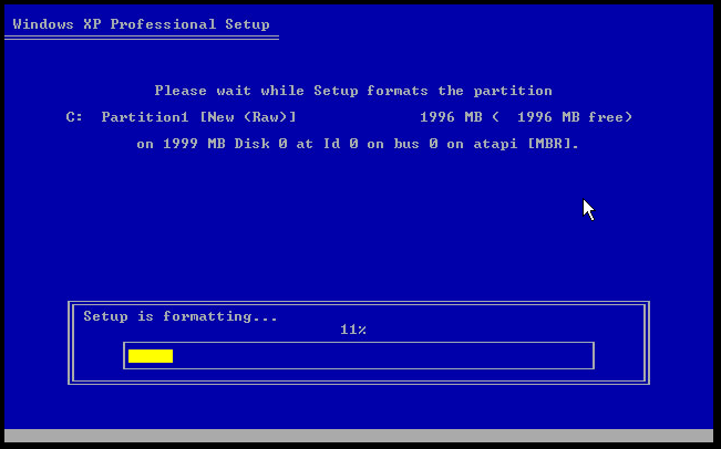 Hades Zeus: Tutorial How to format and installing Window XP Professional.