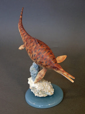 恐竜・古生物造形作品ギャラリー: レプトネクテス Leptonectes tenuirostris