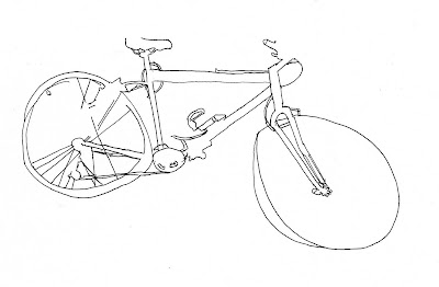 A Cup Of Latte: Negative Space Bike