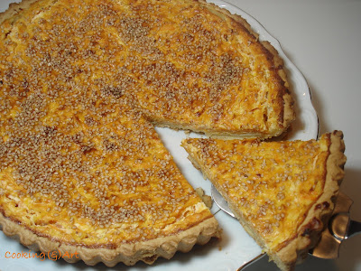 Tάρτα με κολοκύθα & κατίκι / Pumpkin Tart with ''katiki'' cheese ...