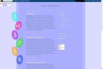 Dotty Dot Dot FREE Blogger Backgrounds, Reviews & Giveaways: February 2009