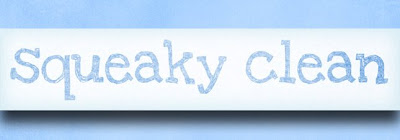 Dotty Dot Dot FREE Blogger Backgrounds, Reviews & Giveaways: Squeaky Clean