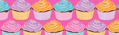 Dotty Dot Dot FREE Blogger Backgrounds, Reviews & Giveaways: Cupcake ...