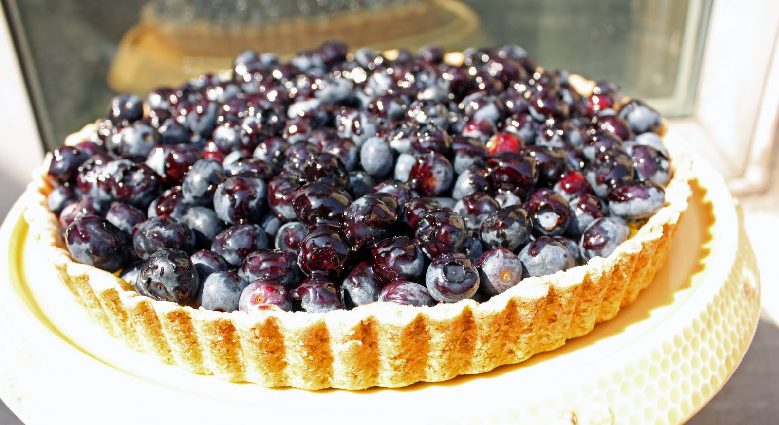 Chez Noonie: Sweet: Blueberry Lime Tart
