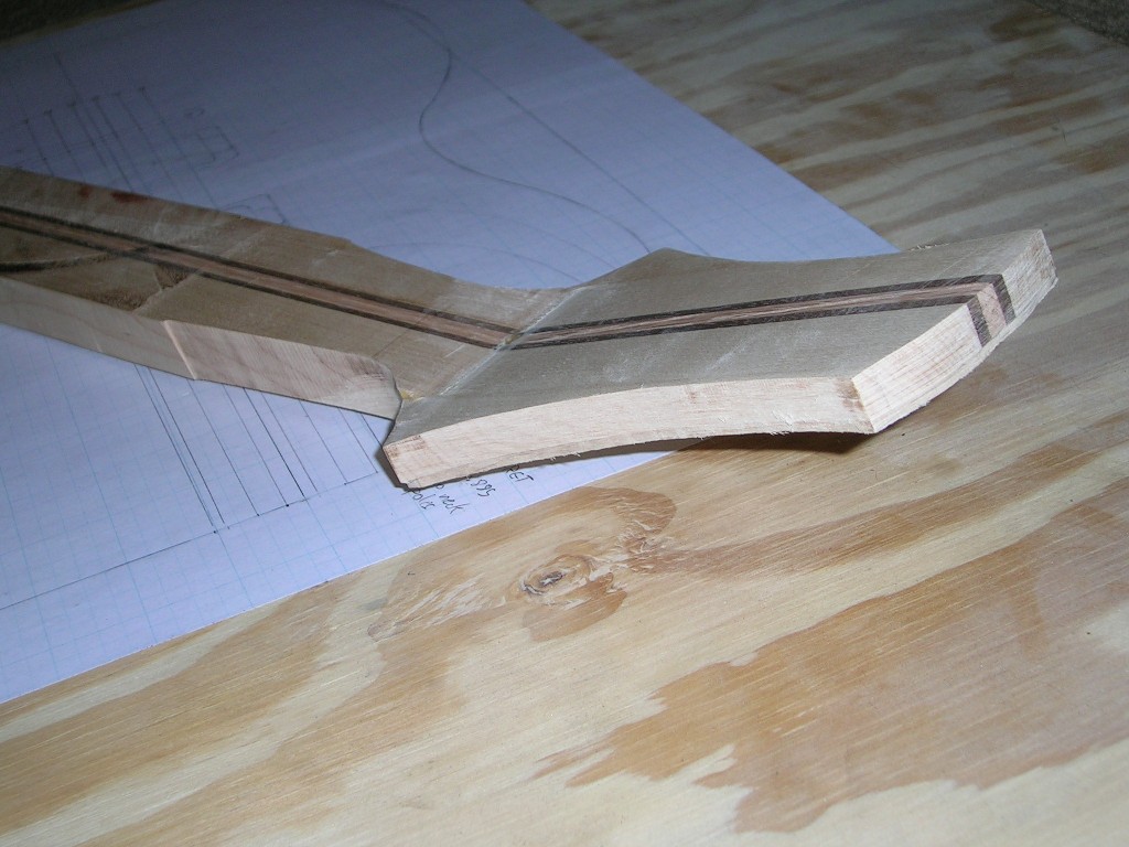 Guitar Build (From Scratch!): Day 5 - Headstock and Body Plans