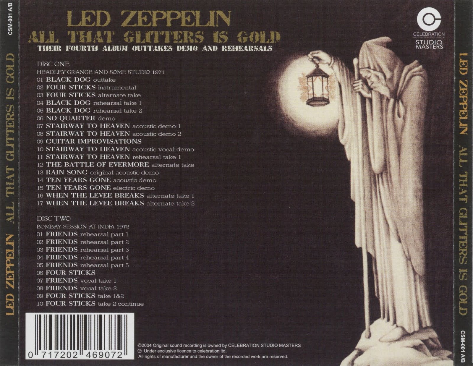 BOOTSLIVE: Led Zeppelin - "All That Glitters Is Gold" - Led 4 outtakes
