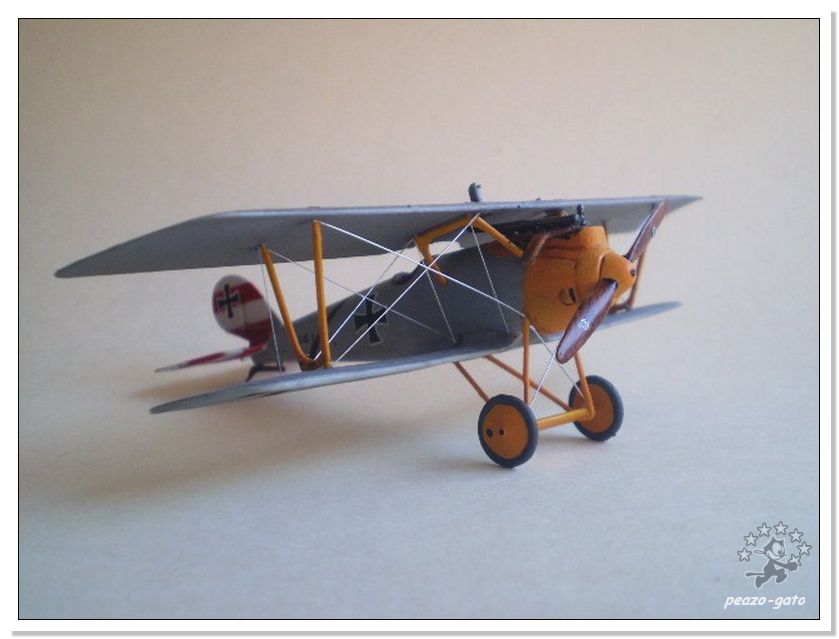 modelismo de peazo-gato: Pfalz D.III (Friederich Rudenberg, Jasta 10,en ...
