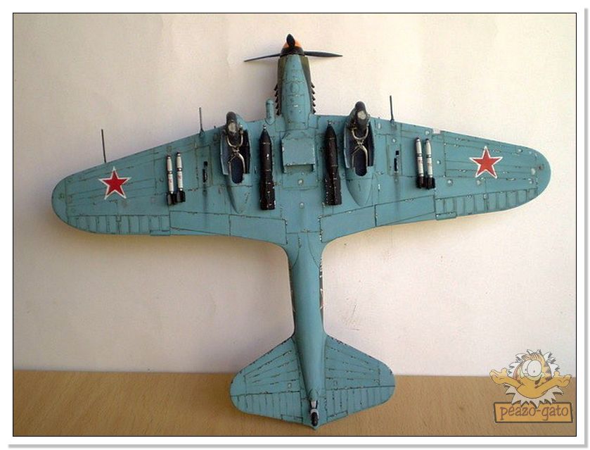 modelismo de peazo-gato: Ilyushin IL-2m3 ''Sturmovik''