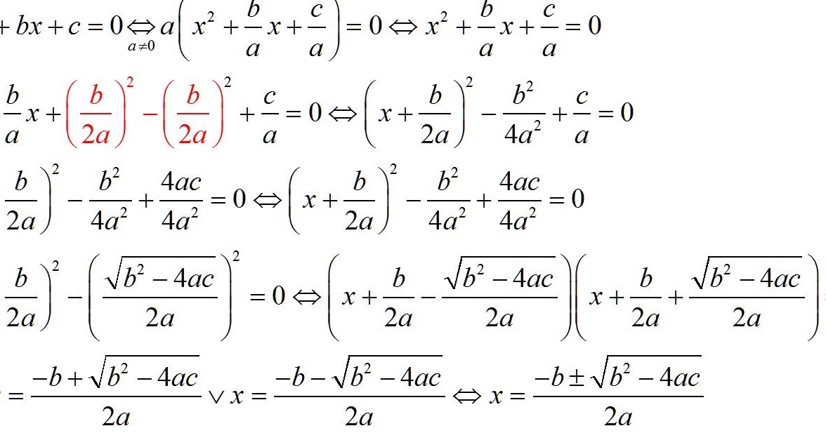 Explicações de Matemáticas: Fórmula Resolvente