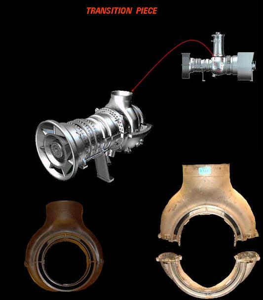 General Electric Turbine: TRANSITION PIECE