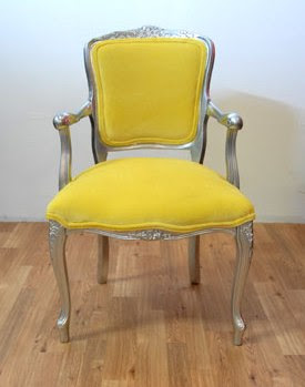 Exellent Home Design: yellow chair
