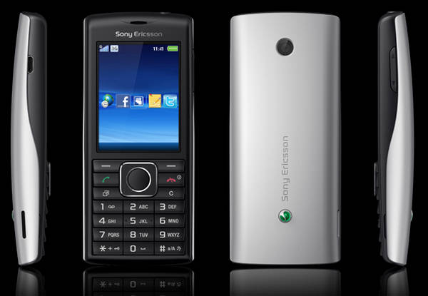 Sony Ericsson Cedar Green Heart Smartphone