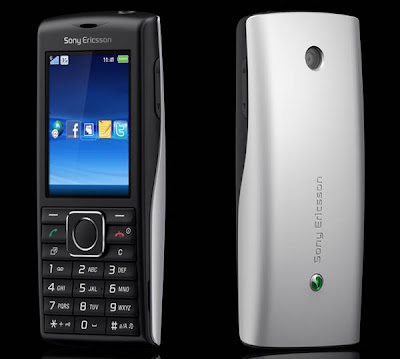 Sony Ericsson Cedar Green Heart Smartphone