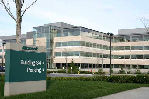 Buildings of Microsoft Corporate Offices