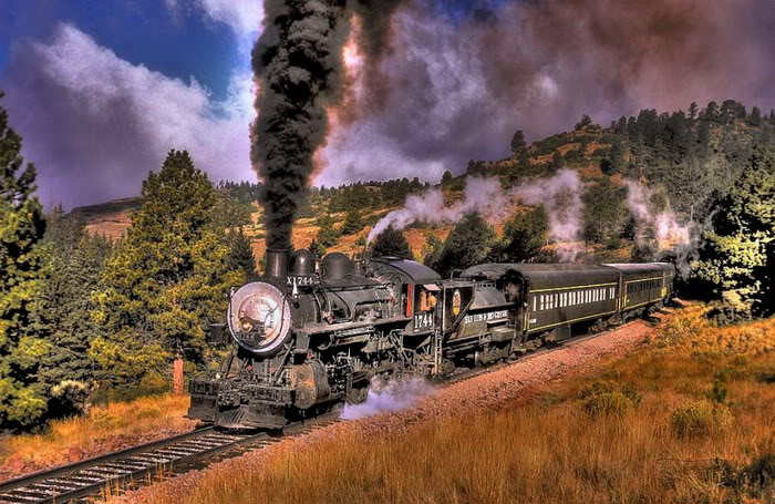 Beautiful Steam Train Photos