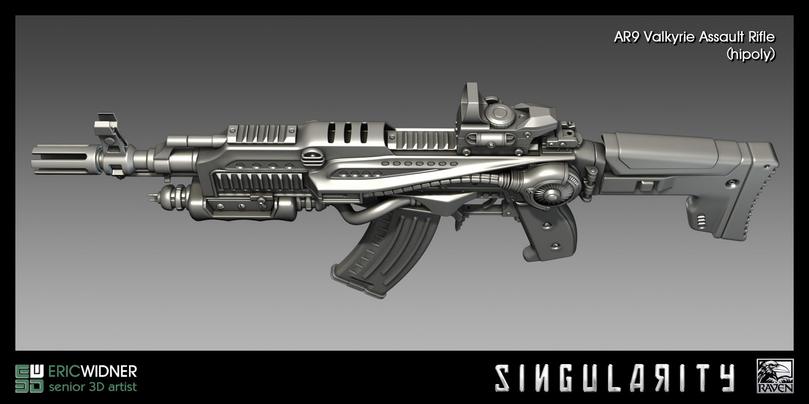 Eric Widner - 3D Artist: Valkyrie Assault Rifle