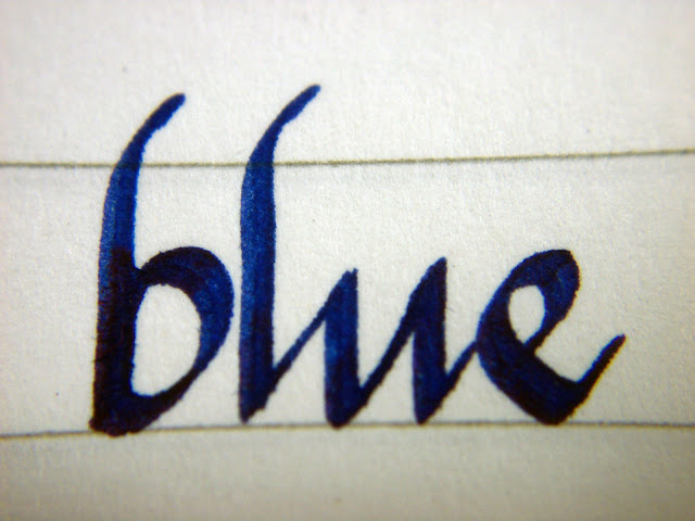 Ink Review: Diamine Majestic Blue | Rants of The Archer