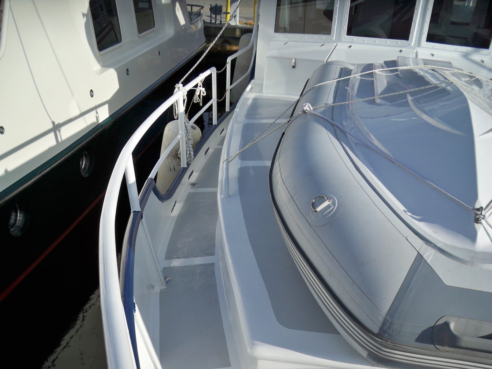 Boatsmith Shavings: George Beuler's Diesel Duck 44 "Pepi"