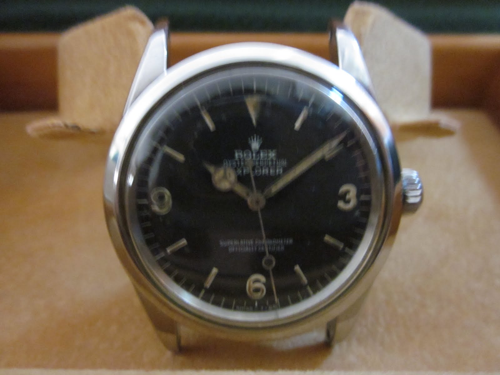 Retro7 watches: Rare & vintage rolex explorer 1. 1016