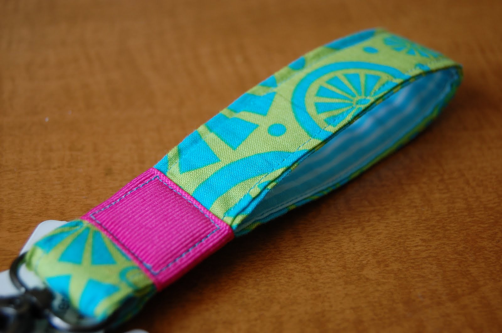 It's Good for the Heart: Fabric Key Chain