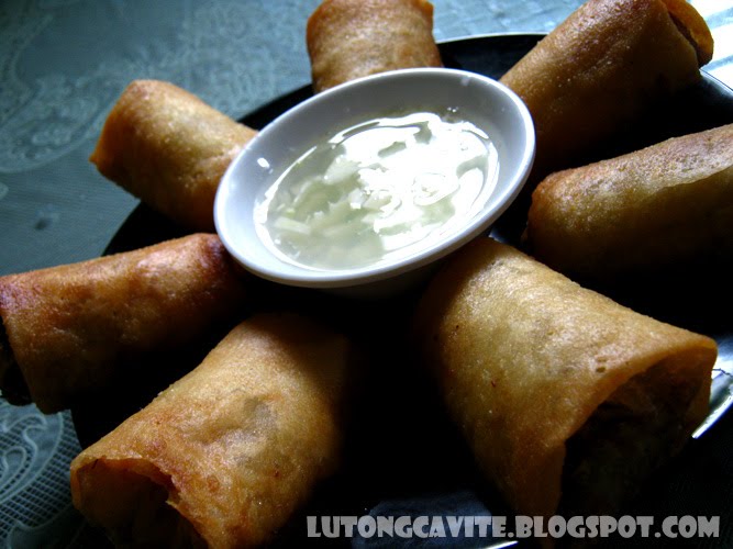Lutong Cavite : Lumpiang Prito