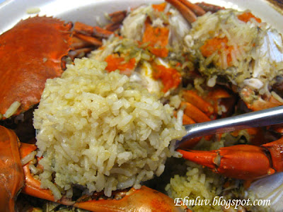 Elinluv's Tidbits Corner: Homecooked Clay Pot Crab Rice