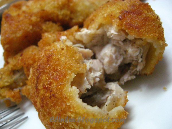 Elinluv's Tidbits Corner: Deep Fried Stuffed Chicken Wings