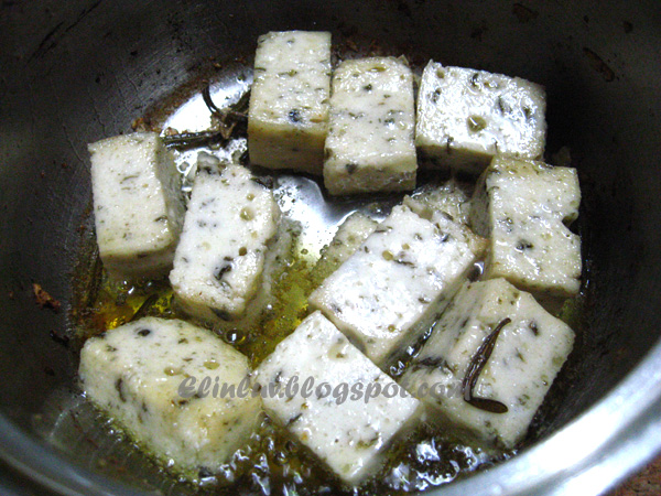 Elinluv's Tidbits Corner: Salmon Cubes With Organic Seaweed Tofu