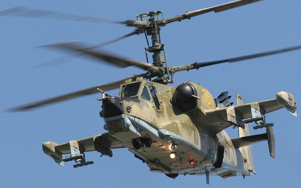 Kamov’s Ka-50 Hokum And Ka-52 Helicopter By Russian Air Force ...