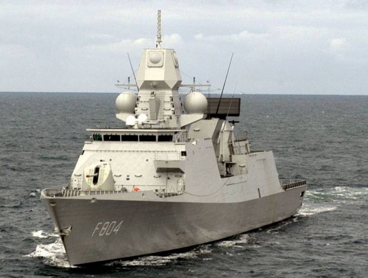 HNLMS De Ruyter F804 WarShip Class Frigate Dutch Royal Navy ...