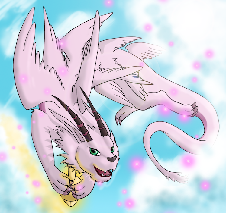 Stefany Magnadramon(Hikari): conheça digimon