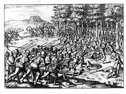 Mapuches en la Colonia: Guerra de arauco