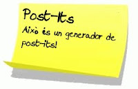 [Bloc de Ciència i Tecnologies]: Generador de post-its online
