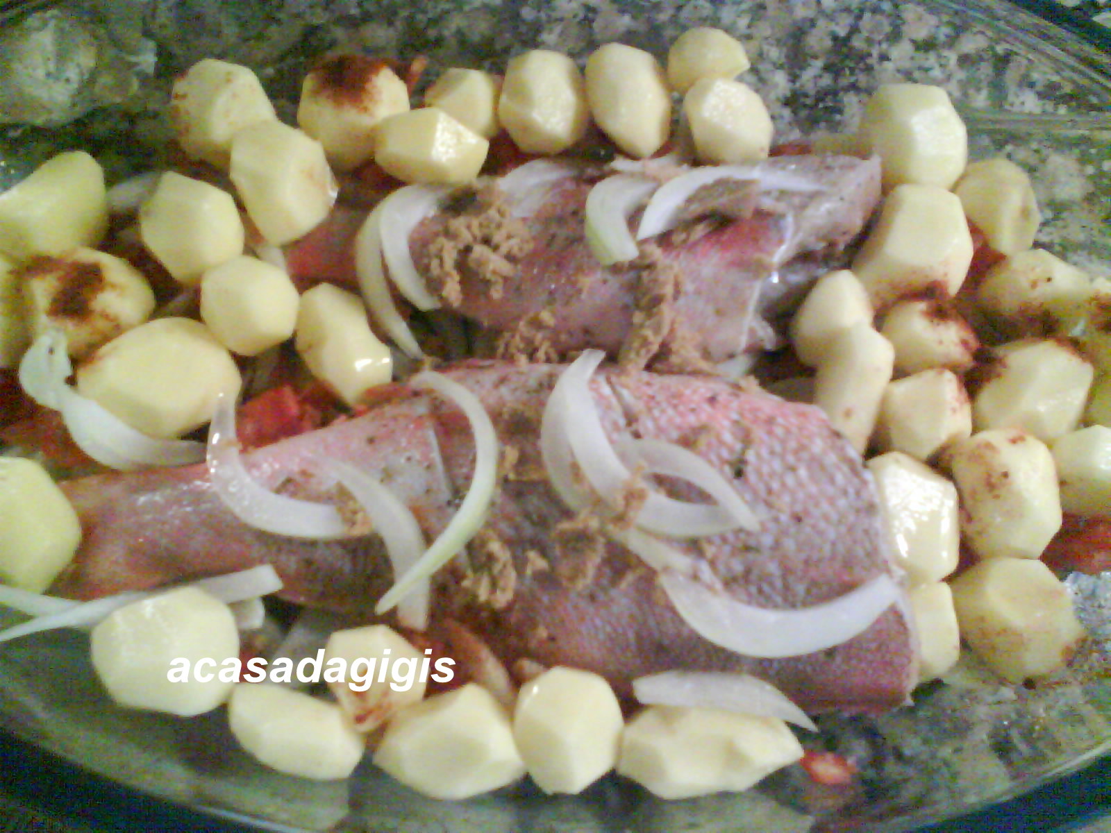 A casa da gigis: Red Fish no Forno