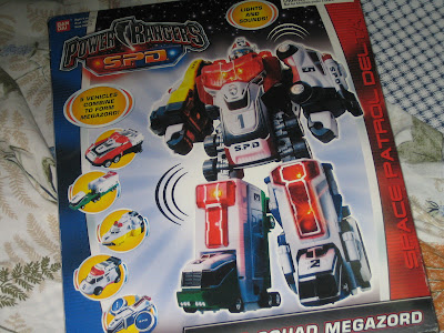 Rory's Toy Den and Reviews: Power Ranger SPD Delta Robot