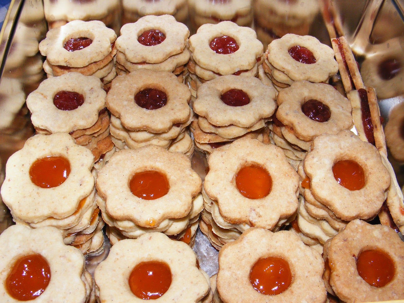 Diával főzni-jó!: Diós linzerkarika