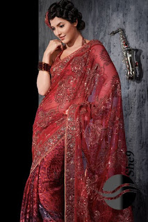 Indian Night Party wear saree ~ She9 | Change the Life Style