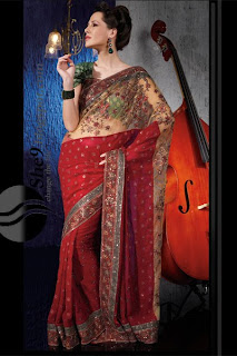 Indian Night Party wear saree ~ She9 | Change the Life Style