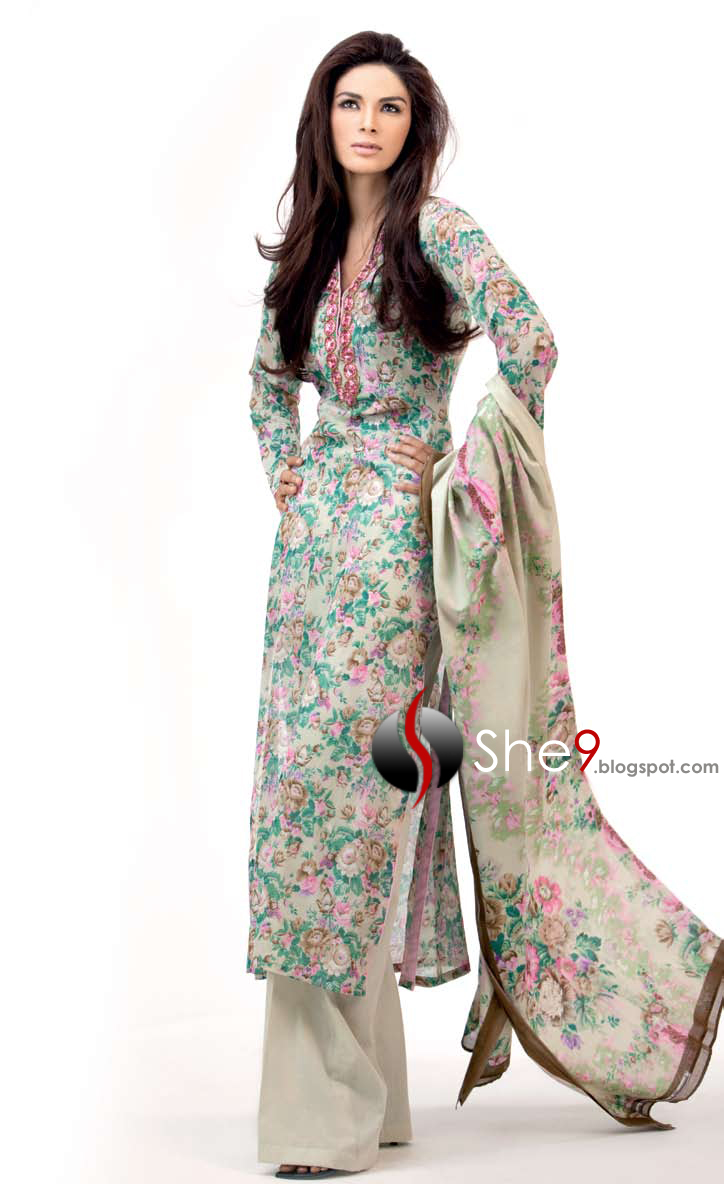 Gul Ahmed Latest Designs | New Asian Dresses 2010 - 11 | Indian Fashion ...