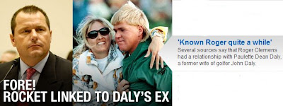 John Daly Wife Roger Clemens