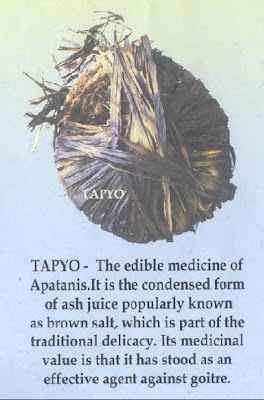 Let us save Tanii / Apatani Culture : What is the price of SALT