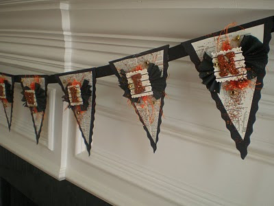 Halloween Banner Orange and Black - The Style Sisters