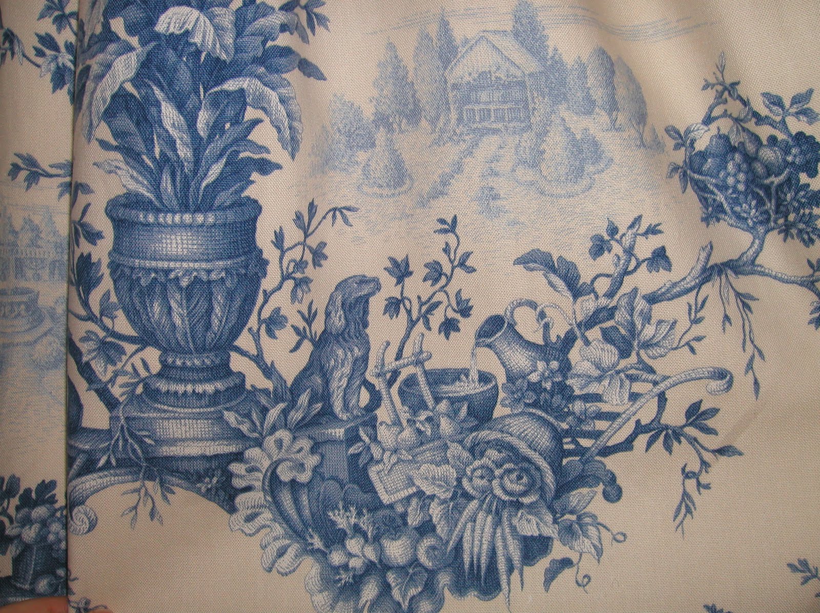 Teacup Lane: Blue and White Toile